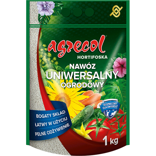 Hortifoska nawóz ogrodowa uniwersalna 1kg - Agrecol - Agrecol | Sklep EMPIK.COM