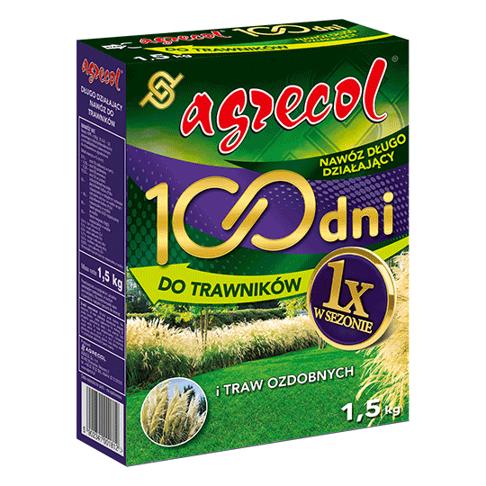100 dni nawóz do trawników 1,5kg - Agrecol - Agrecol | Sklep EMPIK.COM