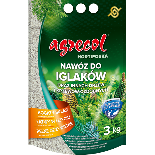 Hortifoska nawóz do iglaków 3kg - Agrecol - Agrecol | Sklep EMPIK.COM