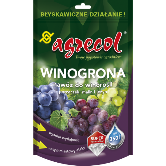 Nawóz do winorośli, porzeczek, malin i jeżyn AGRECOL 350g - Agrecol | Sklep EMPIK.COM